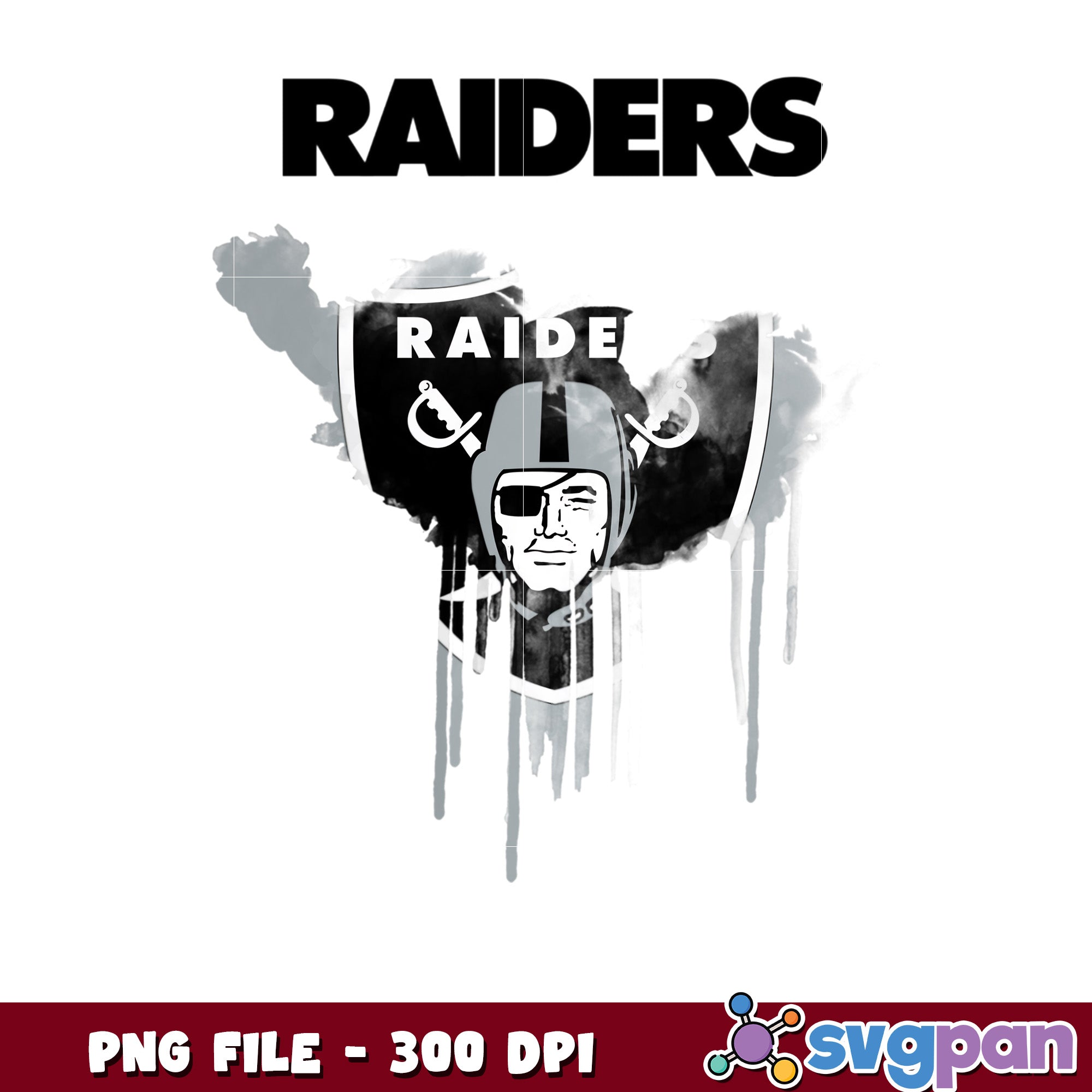 Nfl paint drip las vegas raiders png, nfl teams 2025 png, national foo ...