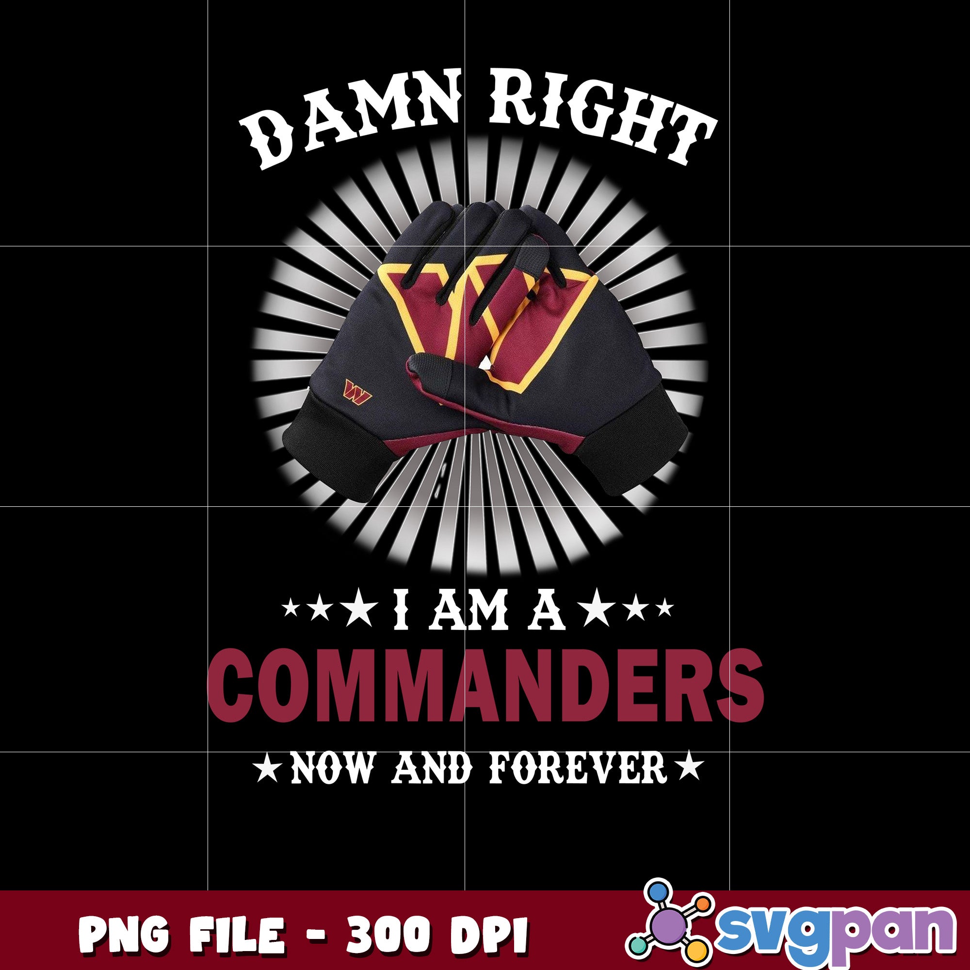 Nfl washington commanders fan club design png, american football fans ...