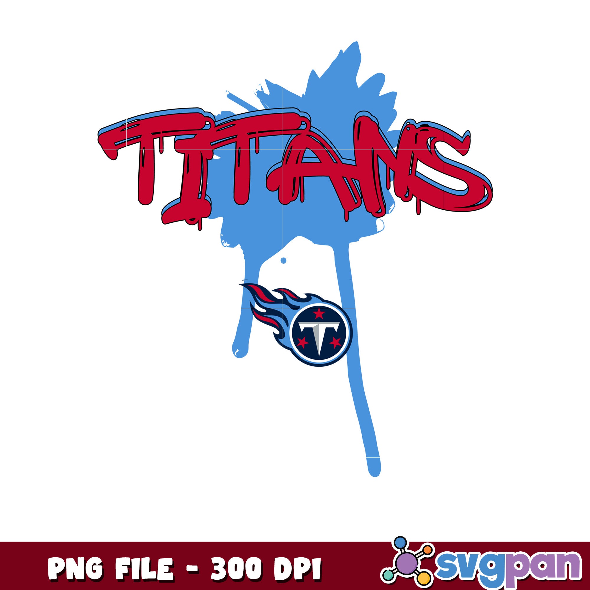 Painting design of tennessee titans team png, national football league ...