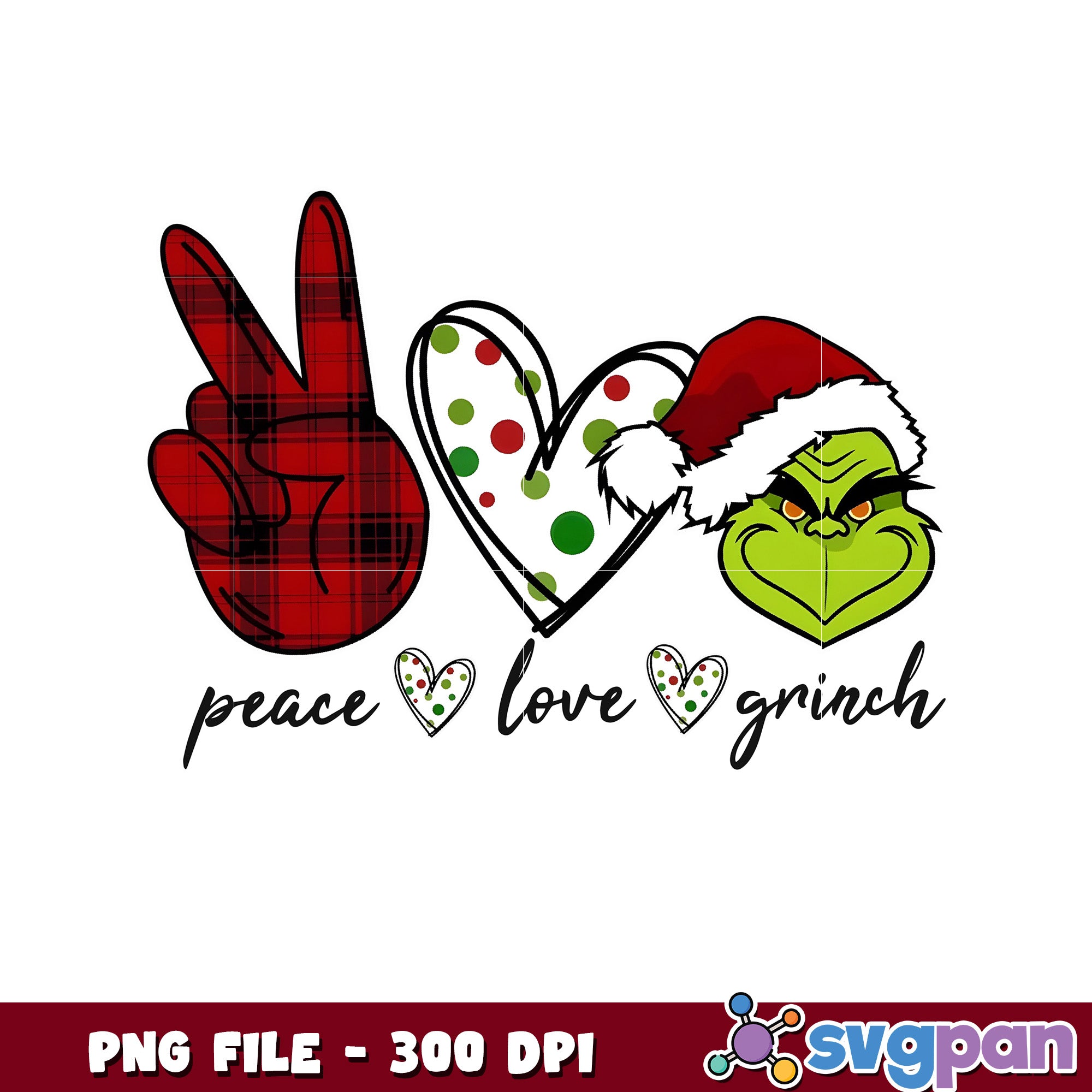 Peace love grinch png, the grinch png, funny grinch png – svgpan