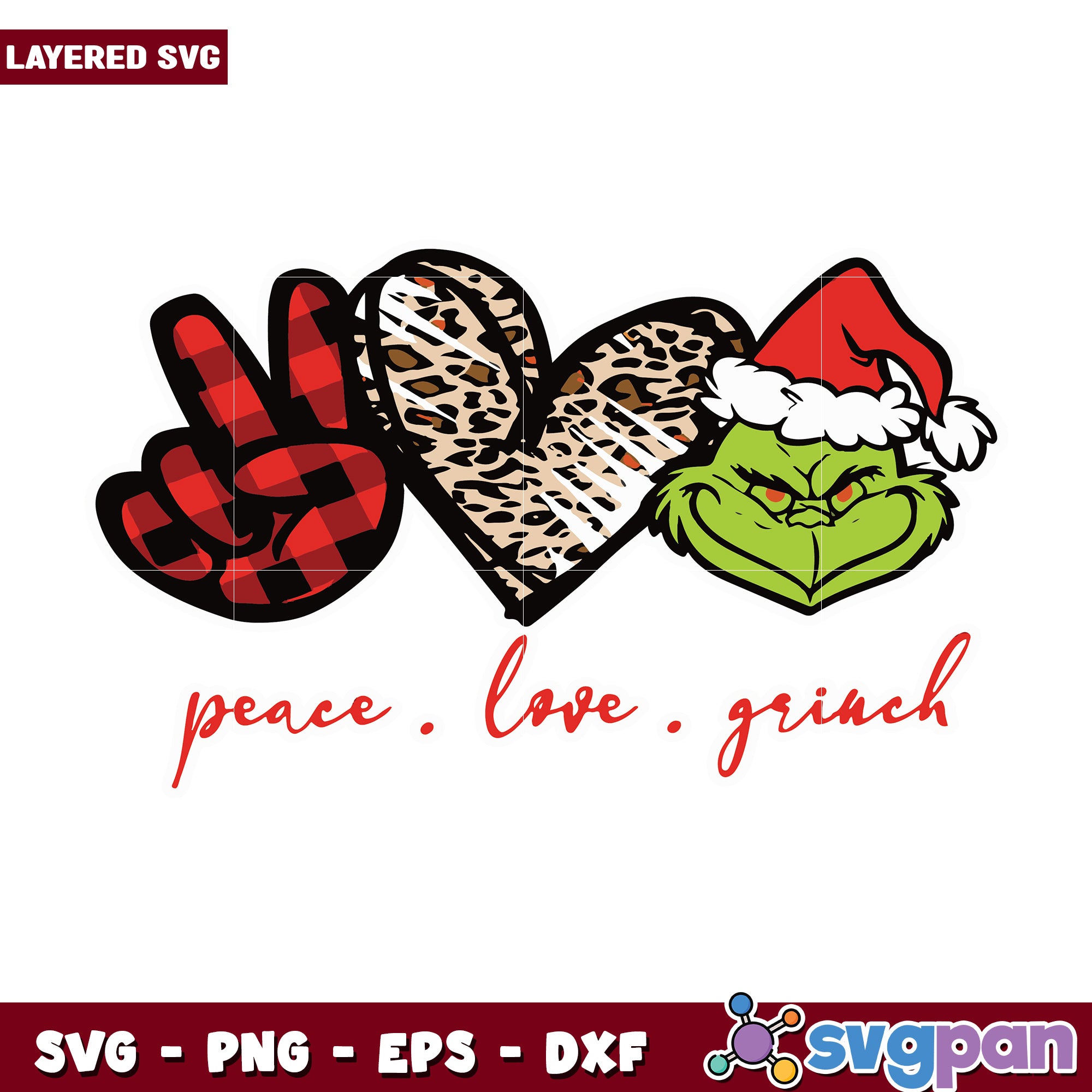 Peace love grinch svg, funny grinch svg, grinch cookies svg – svgpan