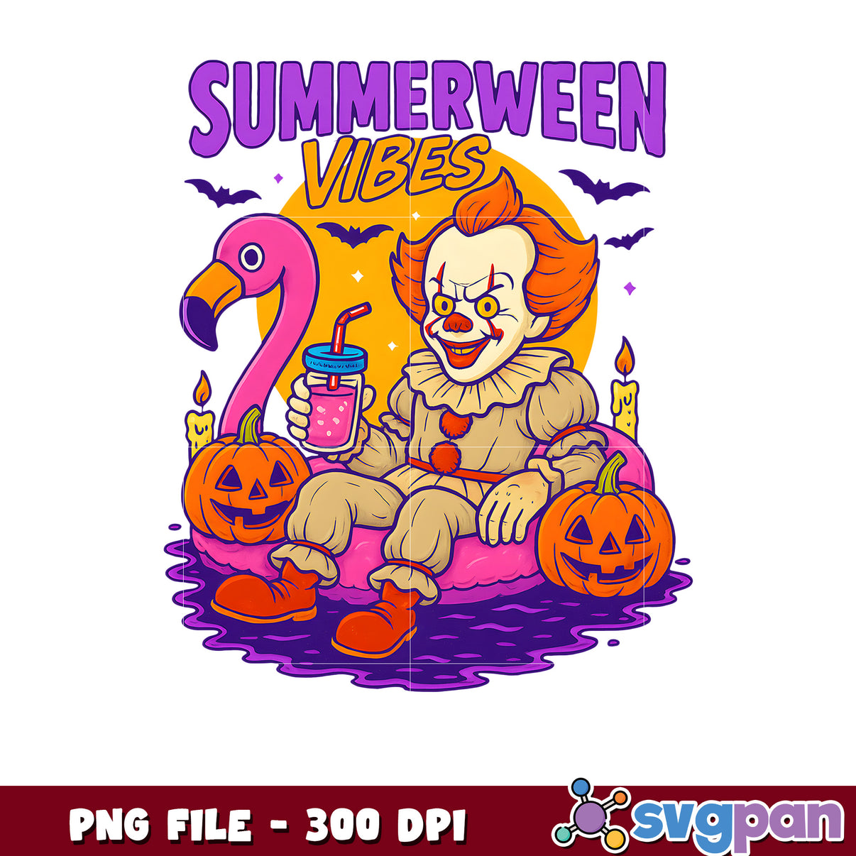 Pennywise summerween png, pennywise png, summerween trickster png – svgpan