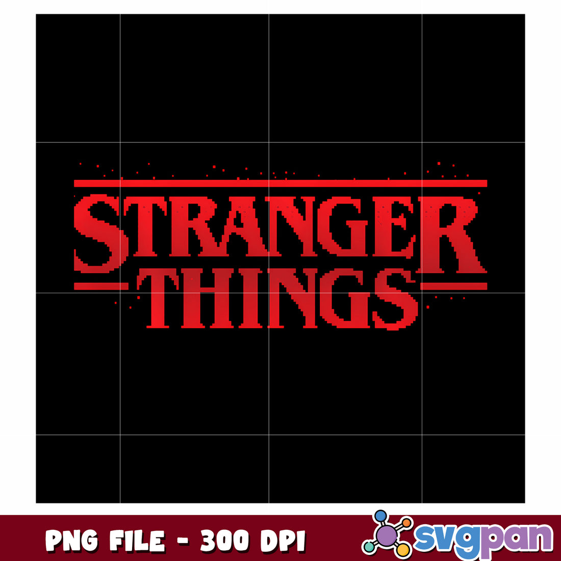 Red logo stranger things png, netflix stanger things png, red stranger ...
