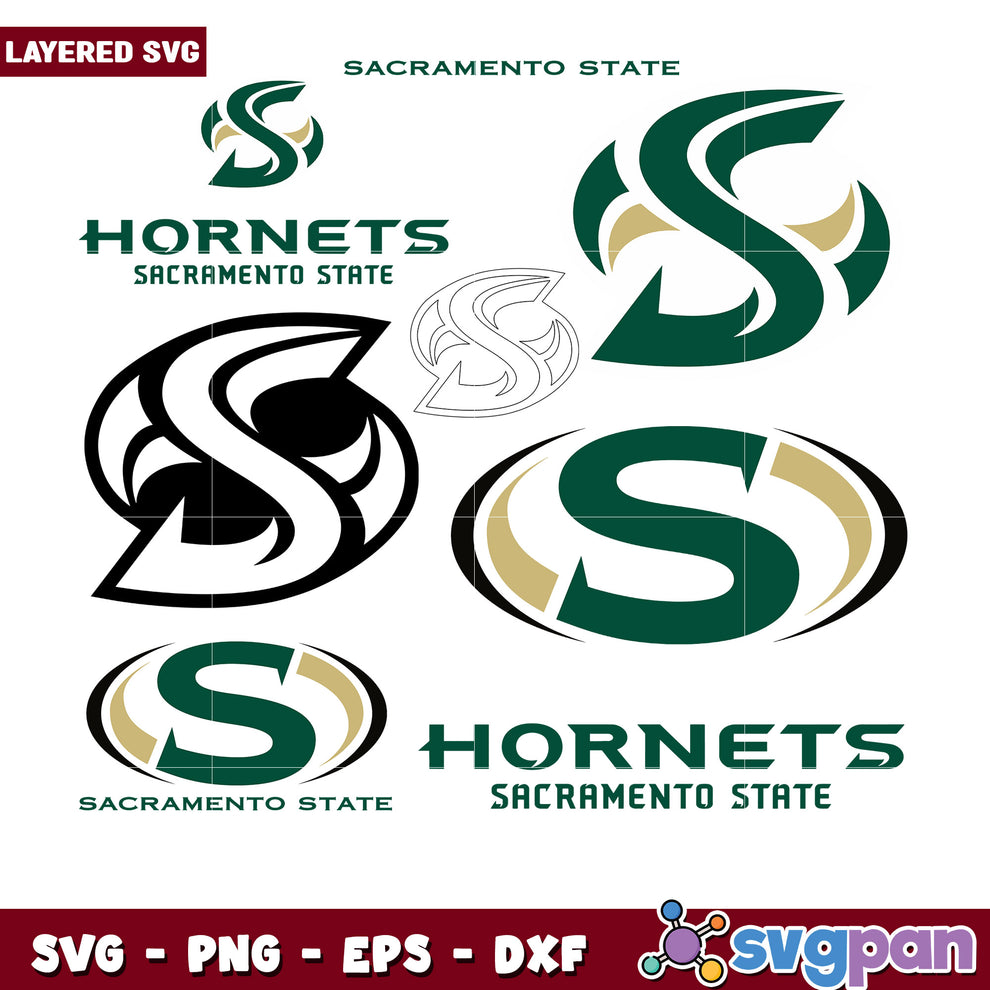 Sacramento State Hornets SVG Bundle – svgpan