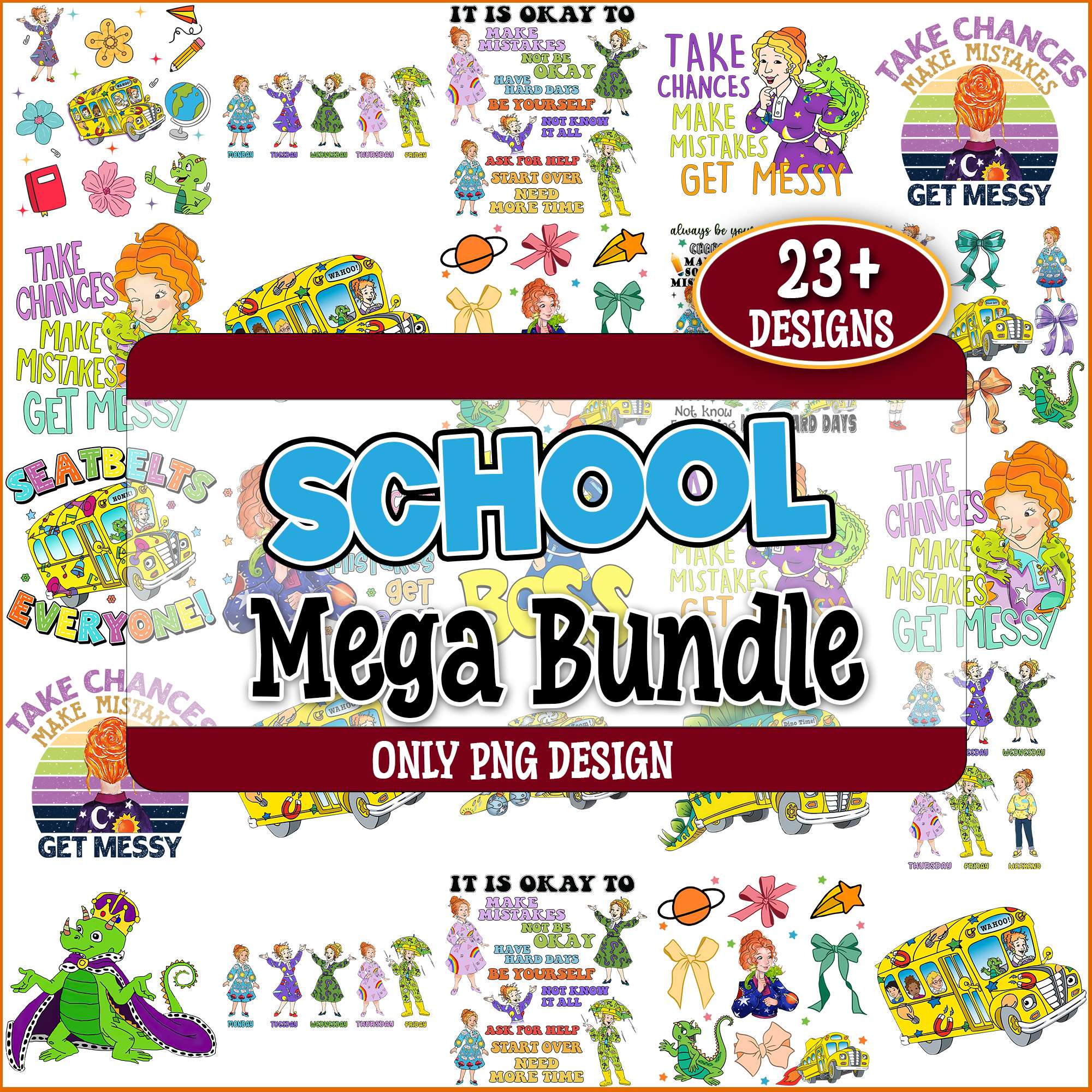 School bus png bundle, magic school png, magic school bus png – svgpan