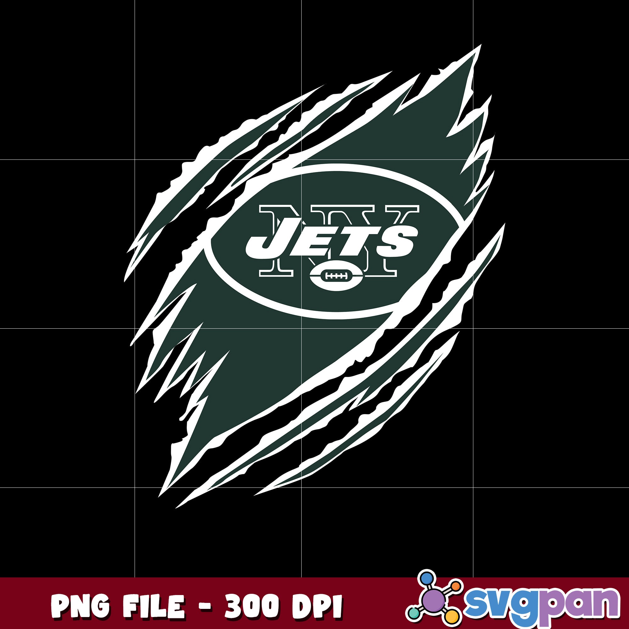 Scratch logo new york jets design png, nfl teams png, super bowl png ...