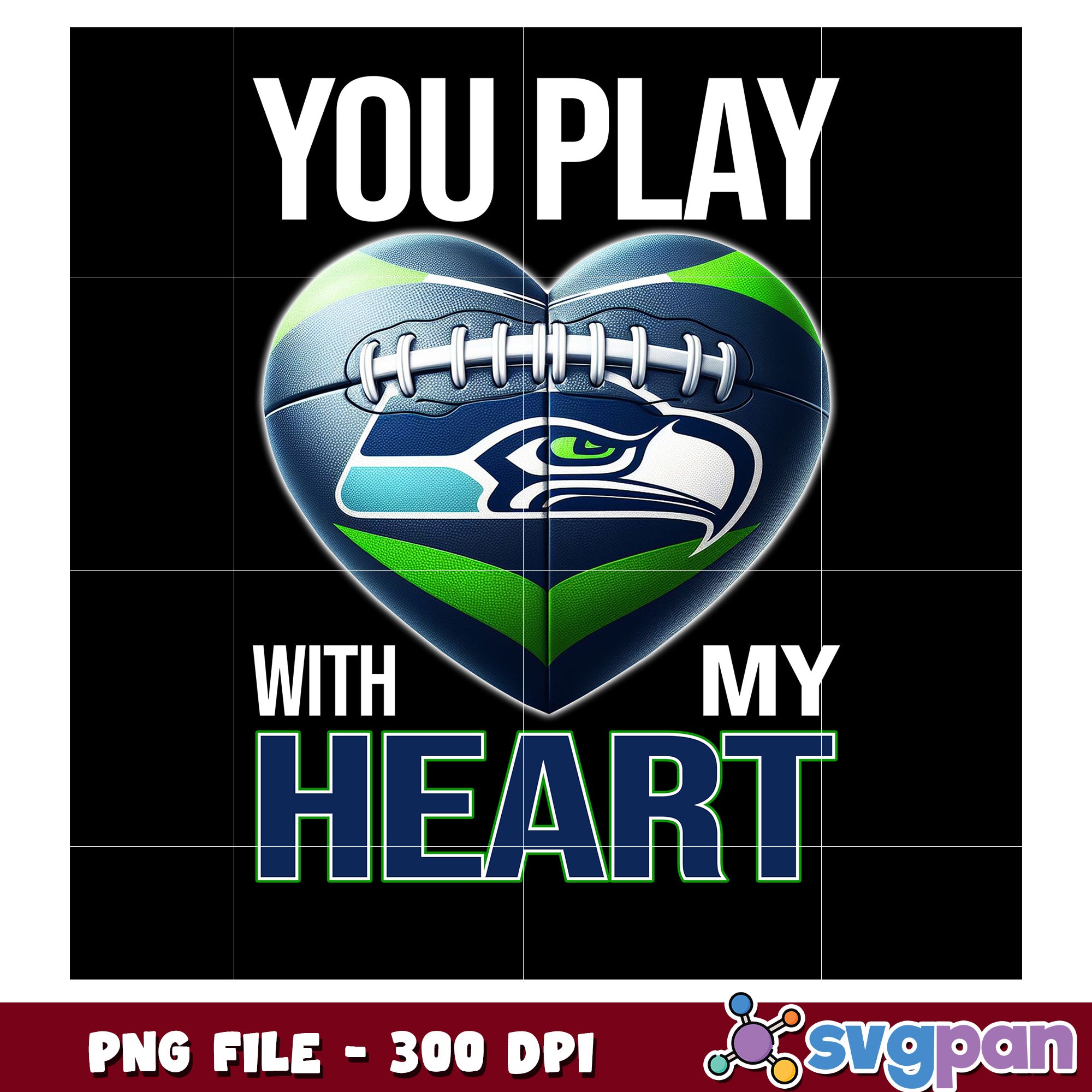 Seattle seahawks nfl heart png, super bowl 2025 png, nfl games today p ...