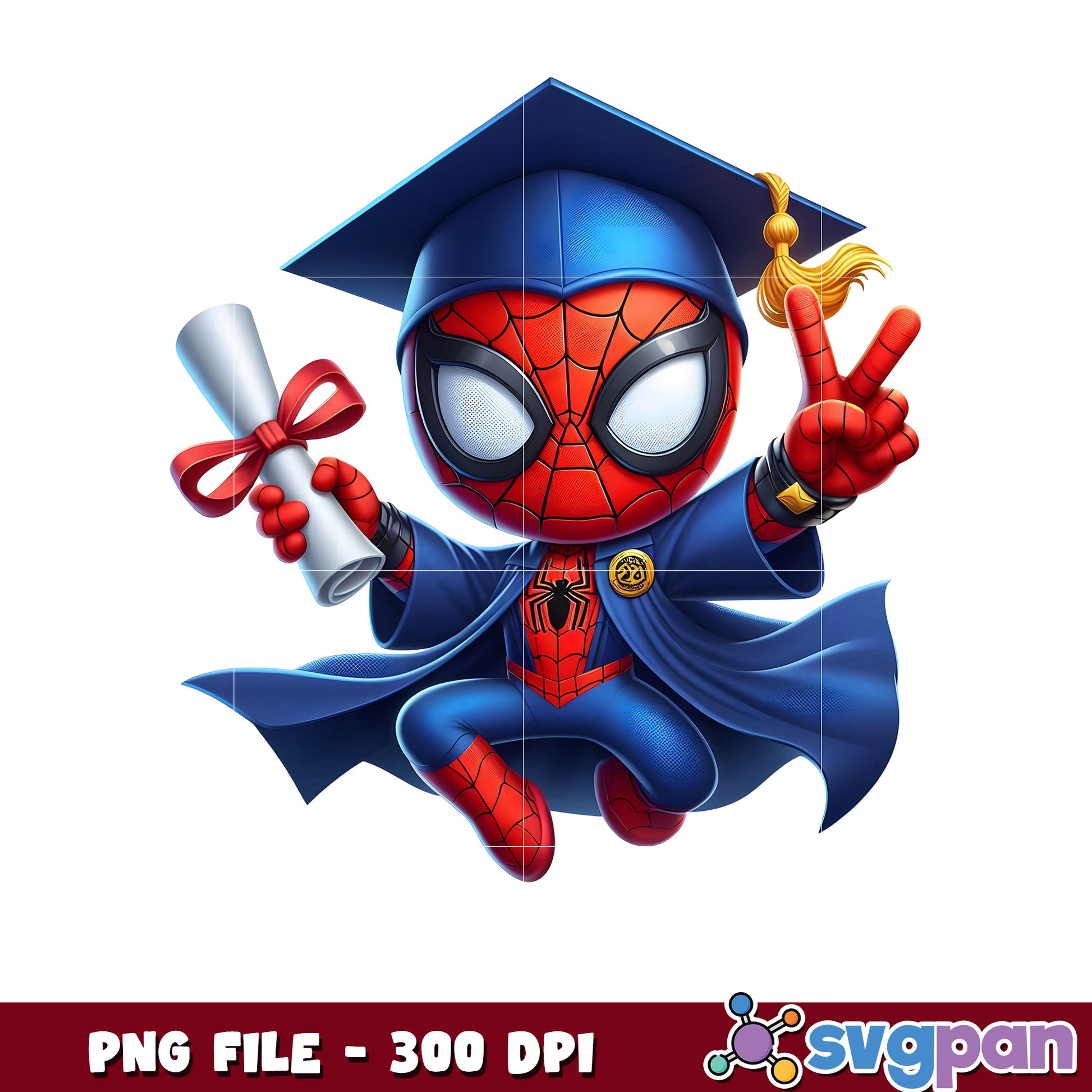 Spider-man graduate figure png, spider-man 2 png, graduation png – svgpan