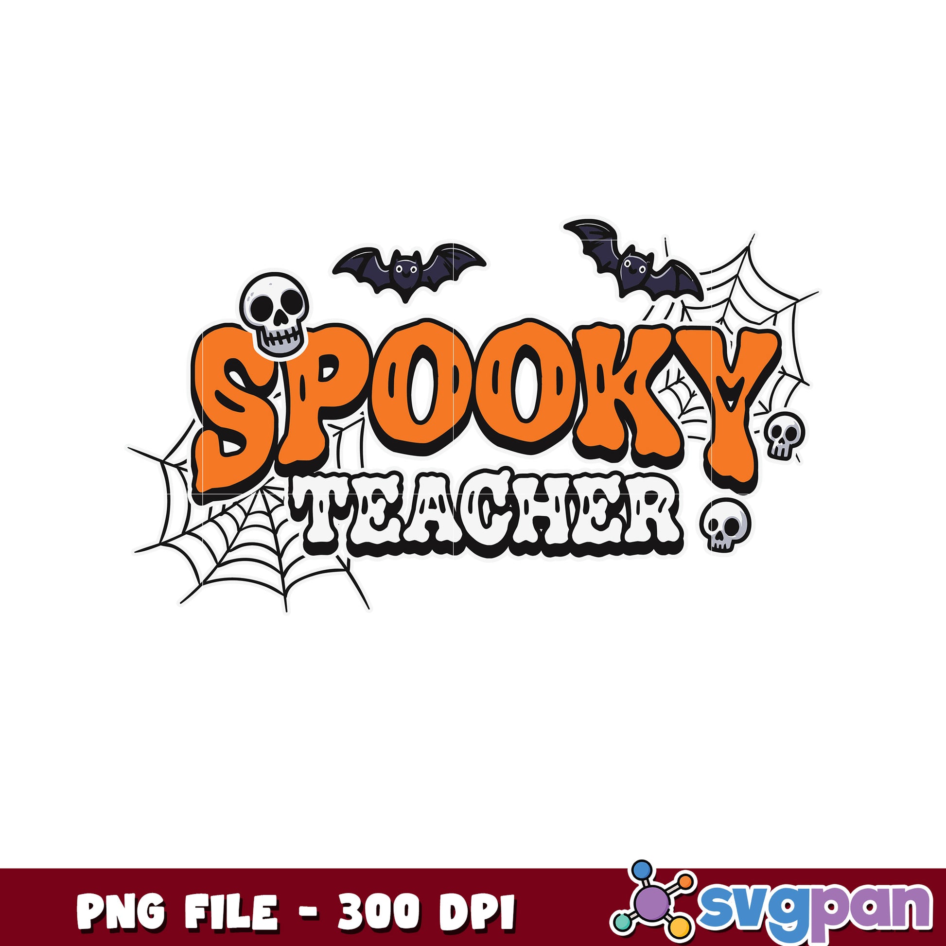 Spooky teacher png, halloween ghoul png, cute ghost png – svgpan