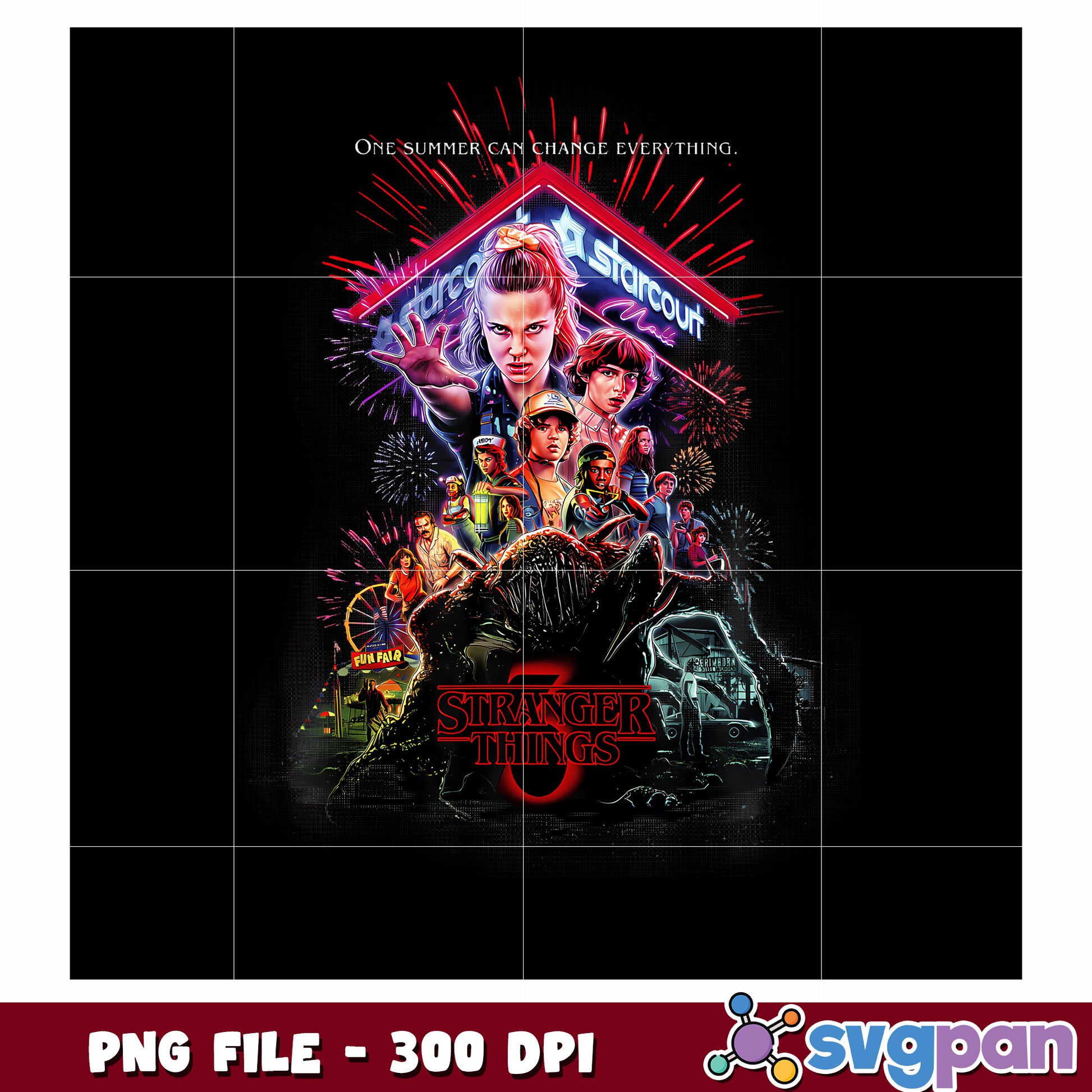 Stranger things 3 png, monster png, 11 stranger things png – svgpan