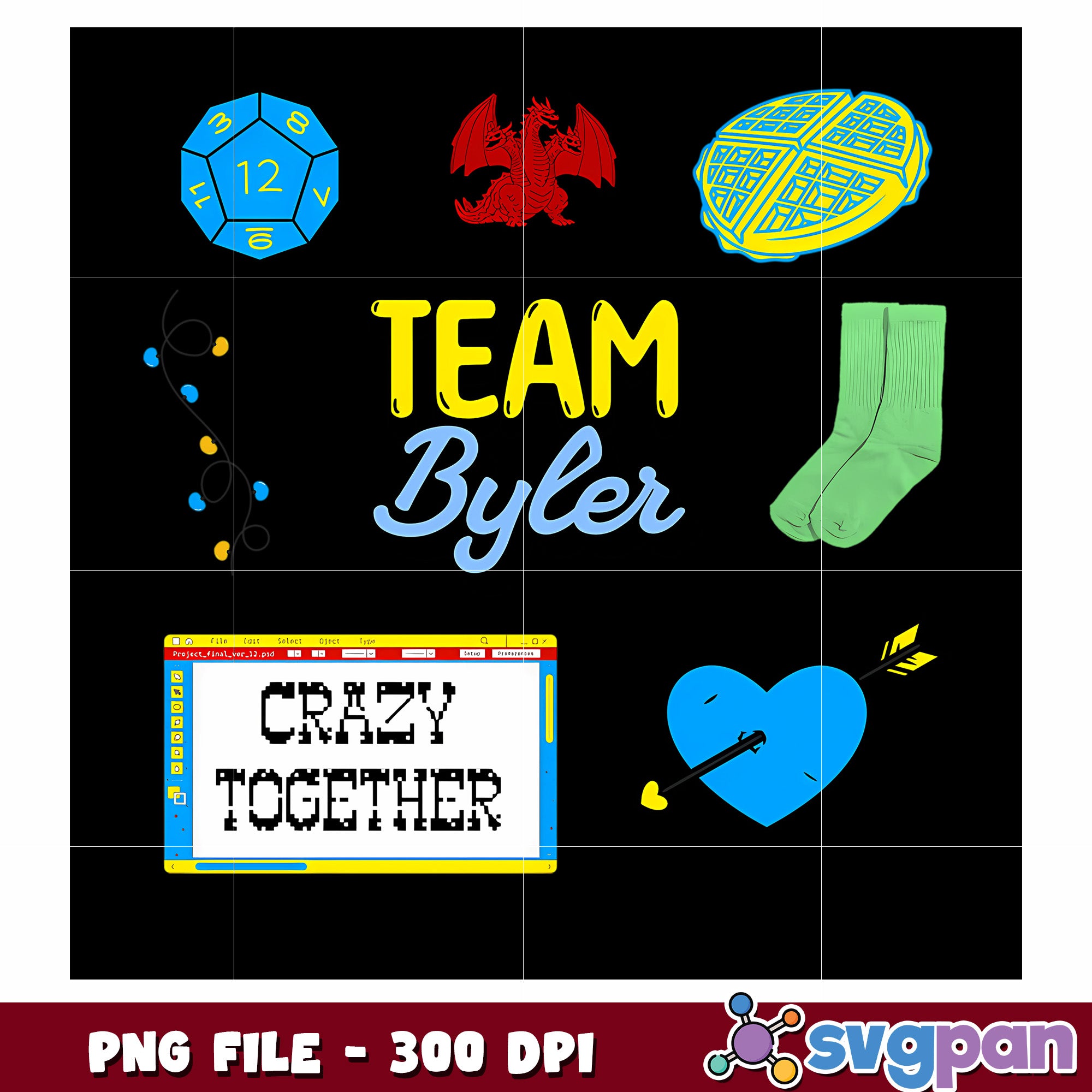 Team byler png, hawkins kids png, stranger things 5 png – svgpan