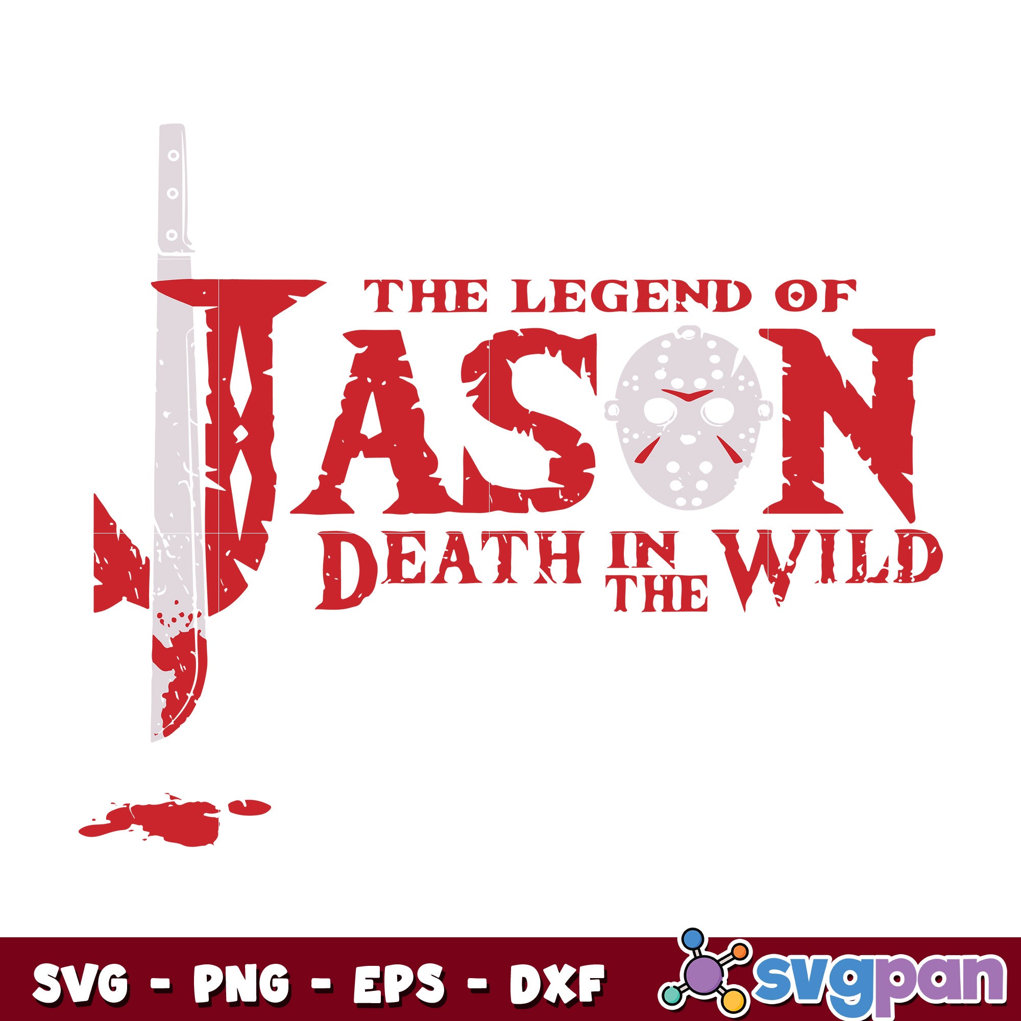 The Legend Of Jason Death In The Wild svg – svgpan