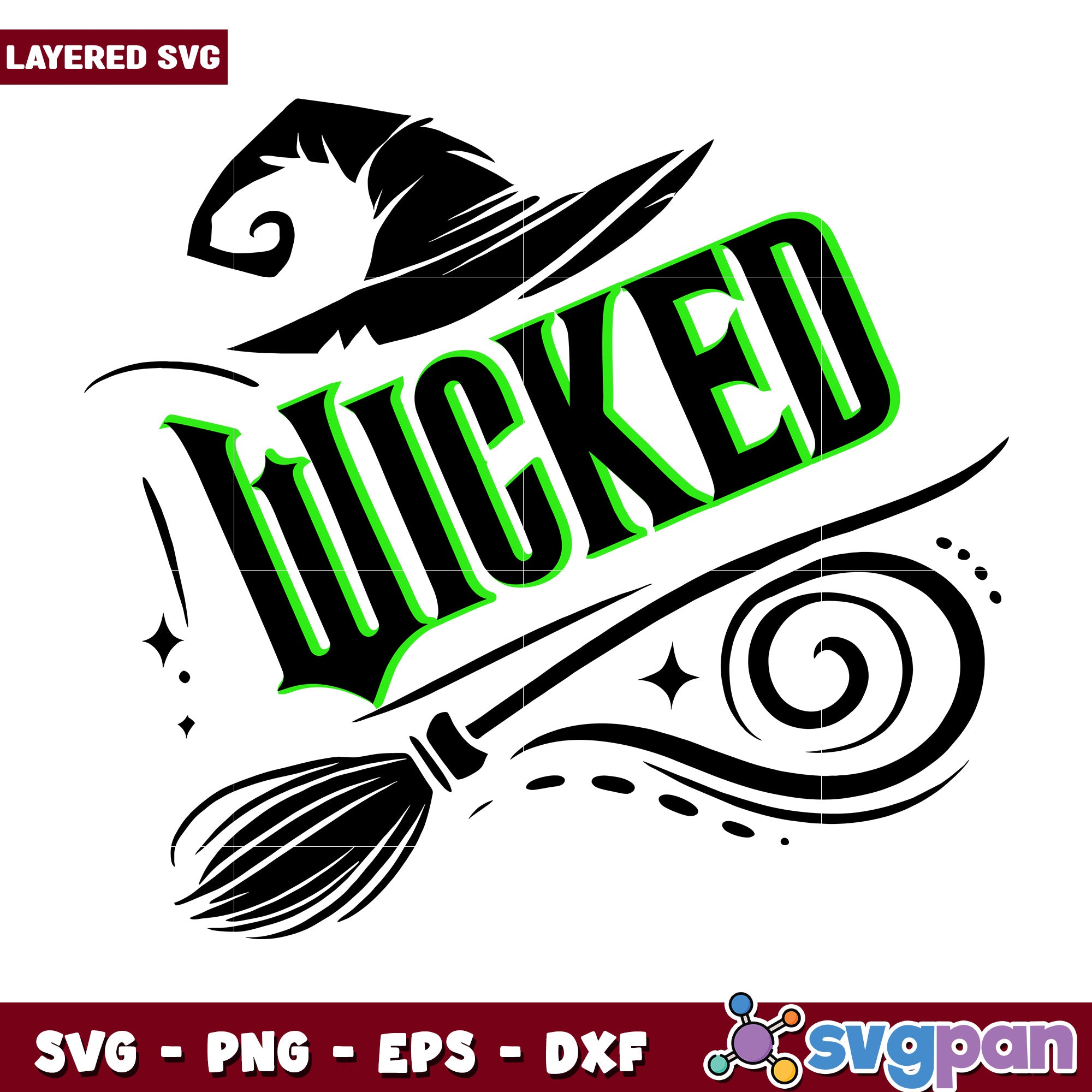 The wicked movie design svg, wicked movie svg, good witch svg – svgpan