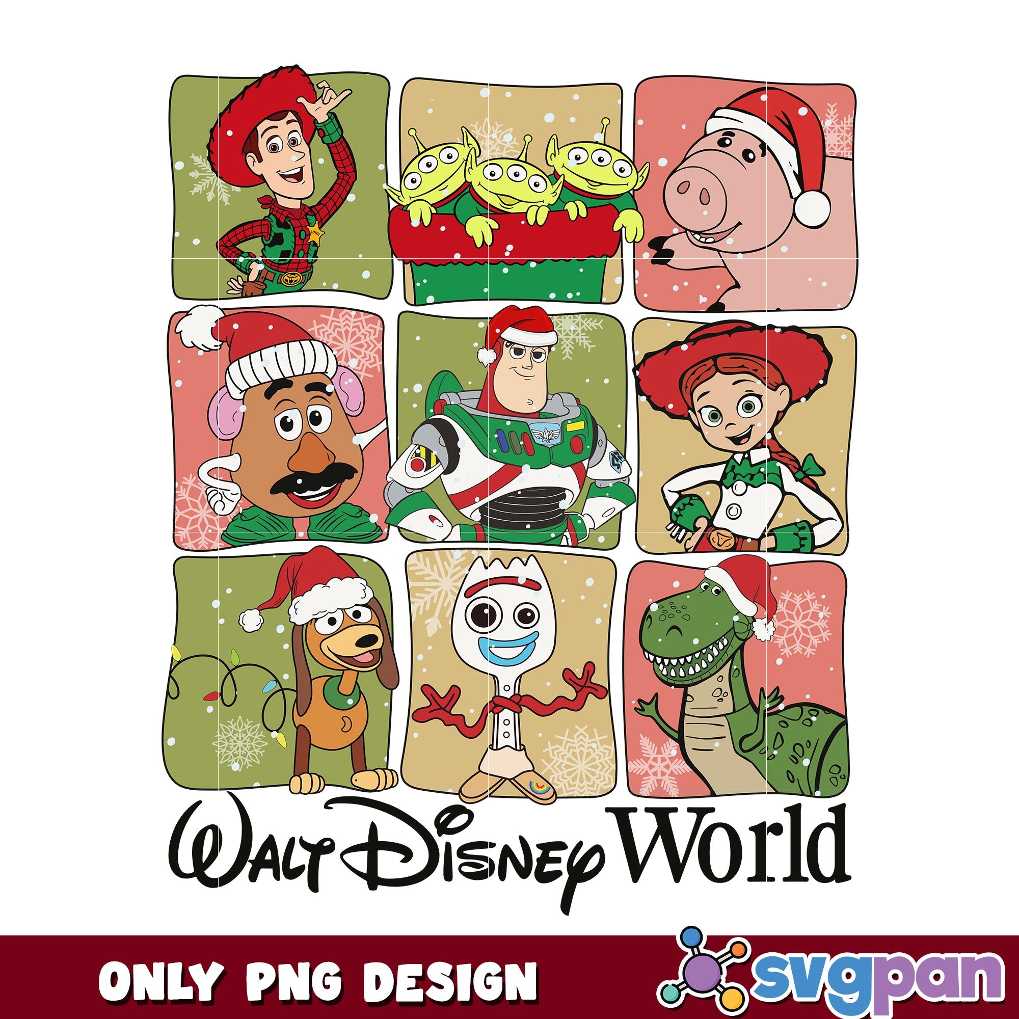 Toy story walt disney world hat png, disney christmas png – svgpan