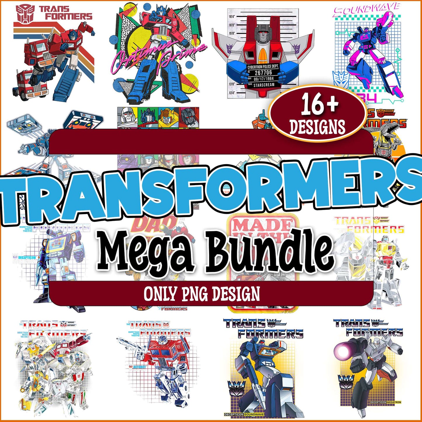 Transformers neon png bundle, transformers png, transformers movies pn ...
