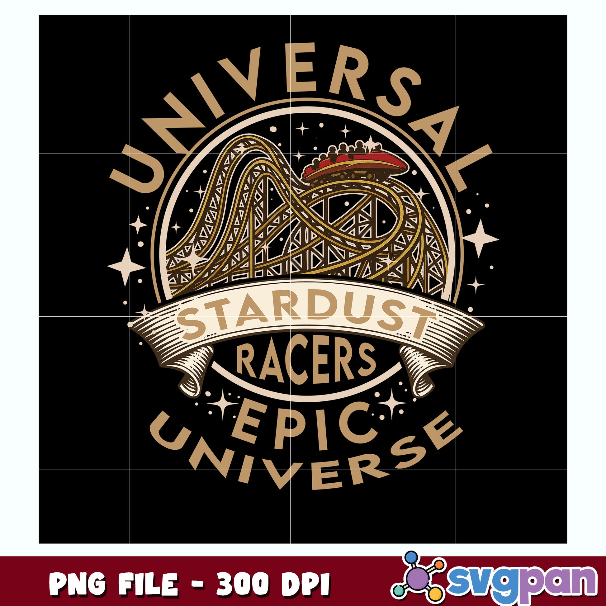 Universal epic universe stardust racers png, epic universe png, stardu ...