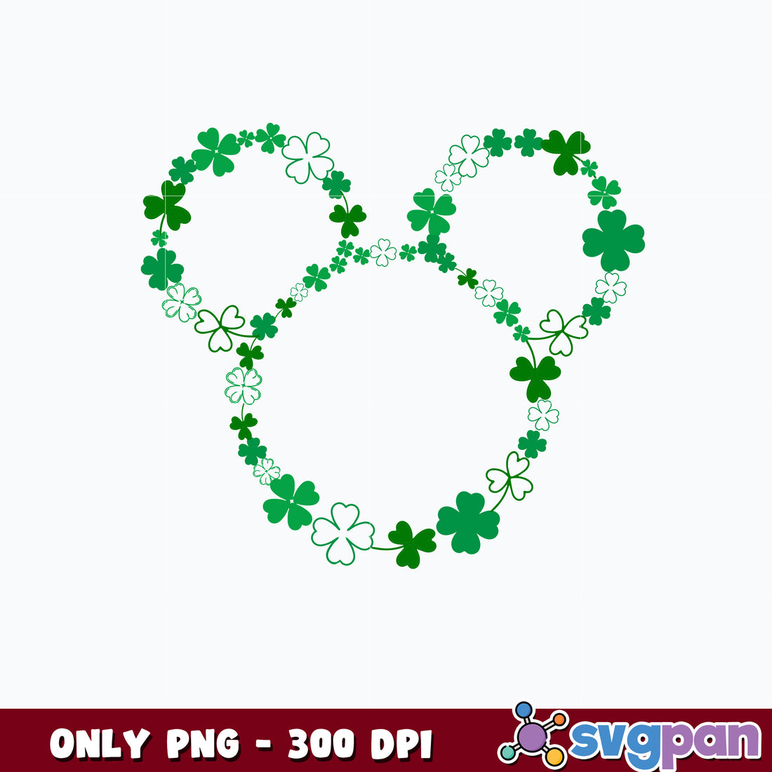Mickey Mouse St. Patrick's Day png – svgpan