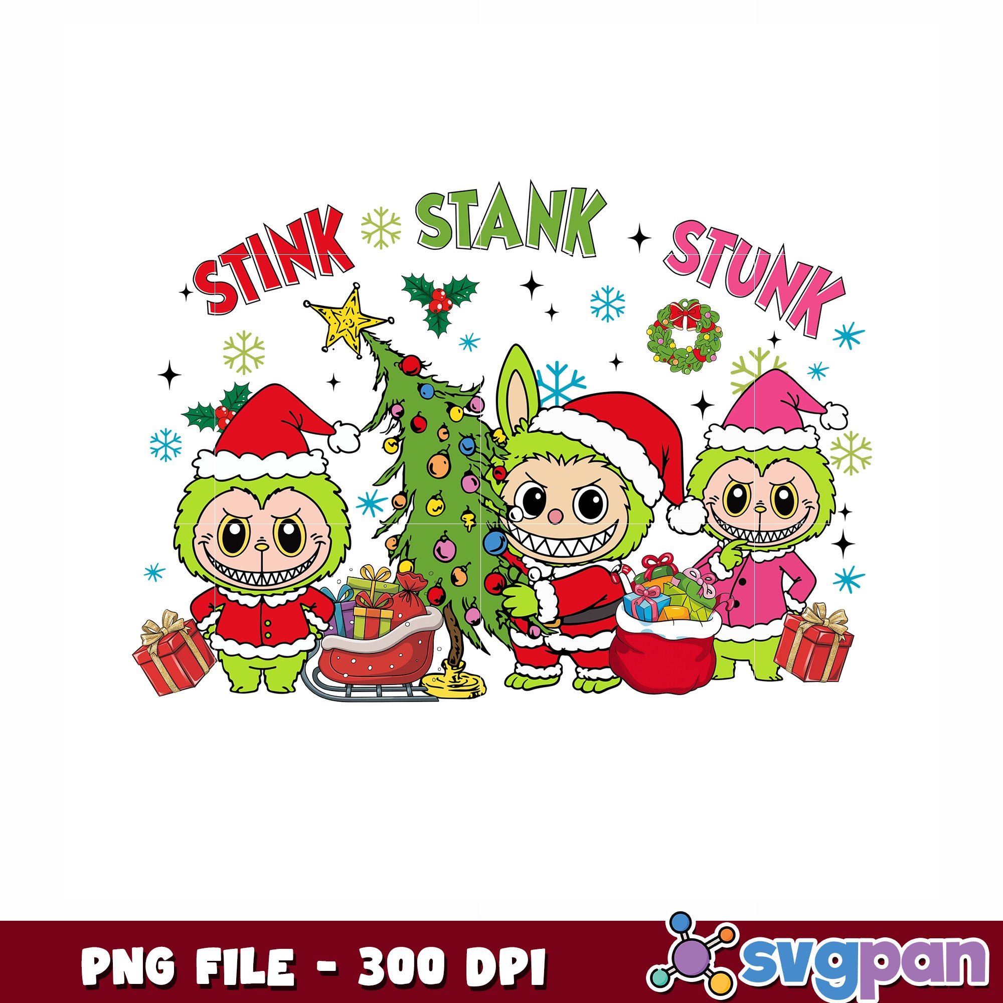 stink stank stunk png, christmnas music png, labubu png – svgpan