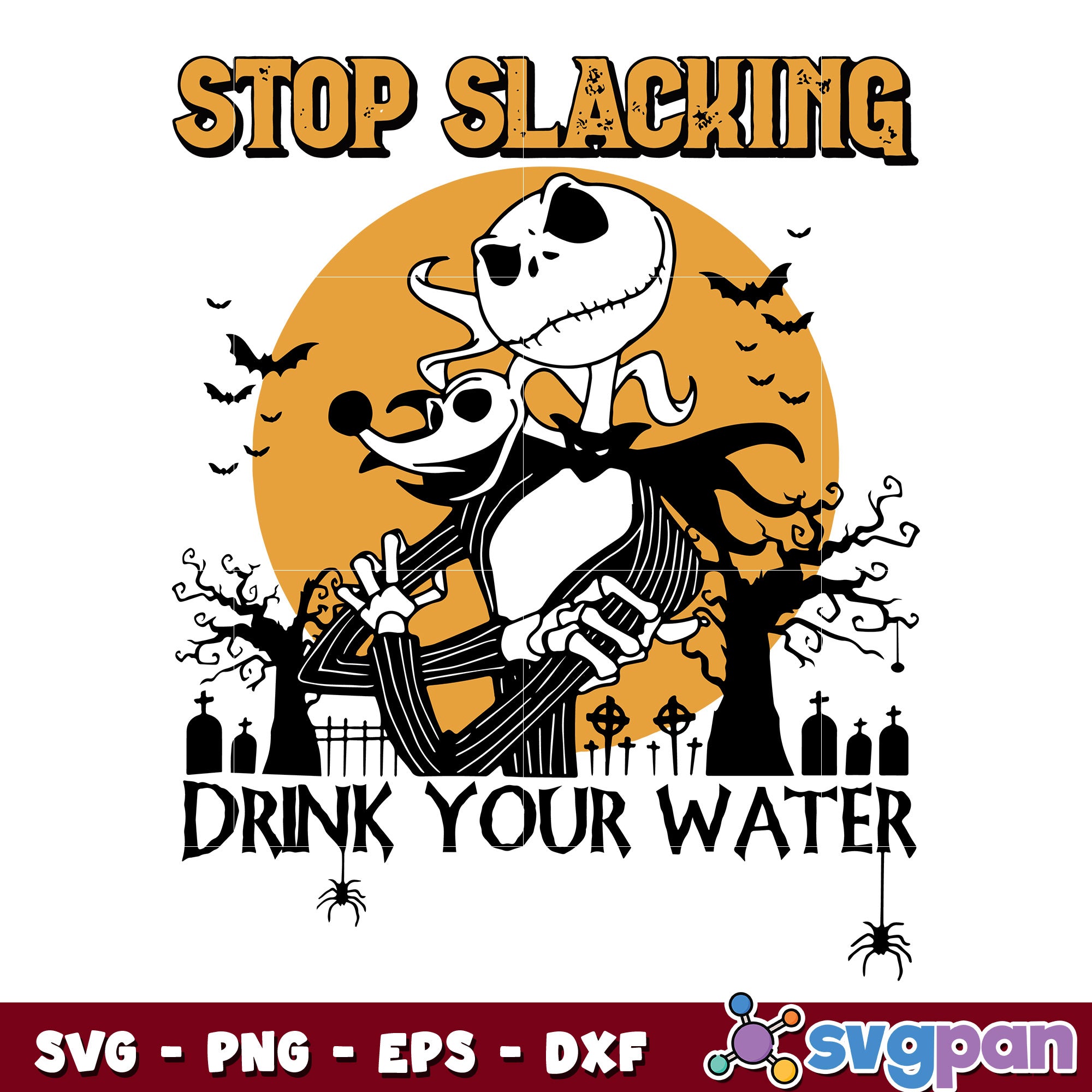 stop slacking halloween svg – svgpan