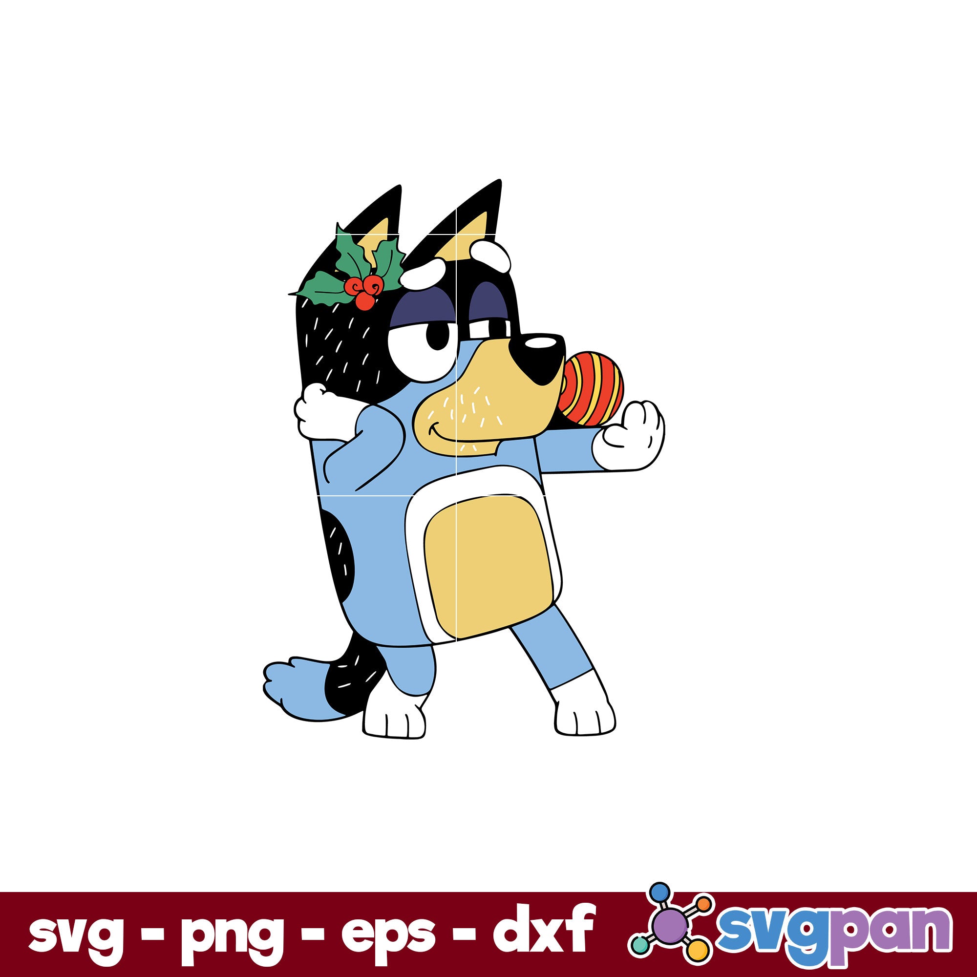 Bandit SVG, Bluey SVG, Cartoon SVG, PNG, DXF, EPS Digital File. – svgpan
