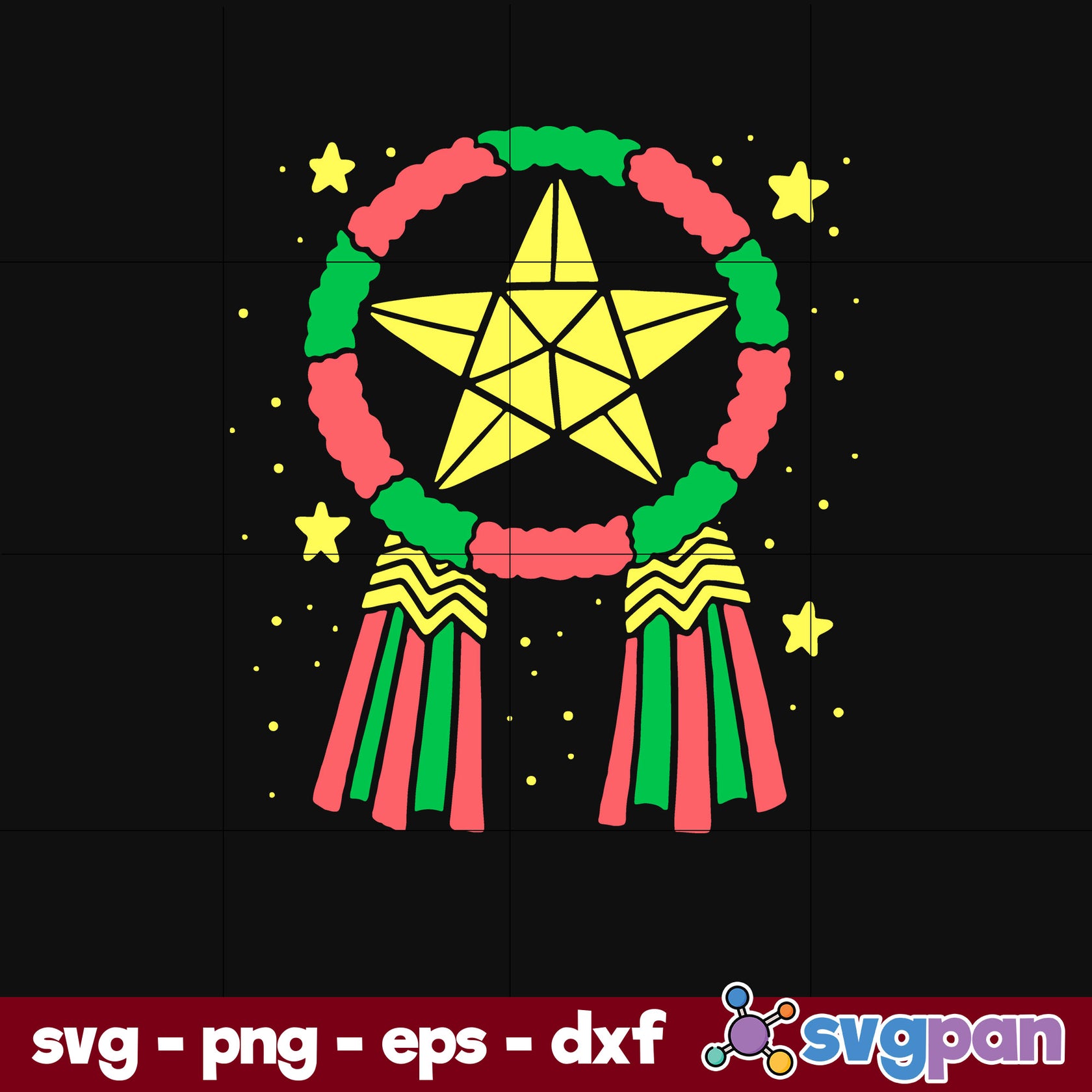 Parol Philippine Christmas SVG, Christmas SVG, PNG DXF EPS Digital Fil ...